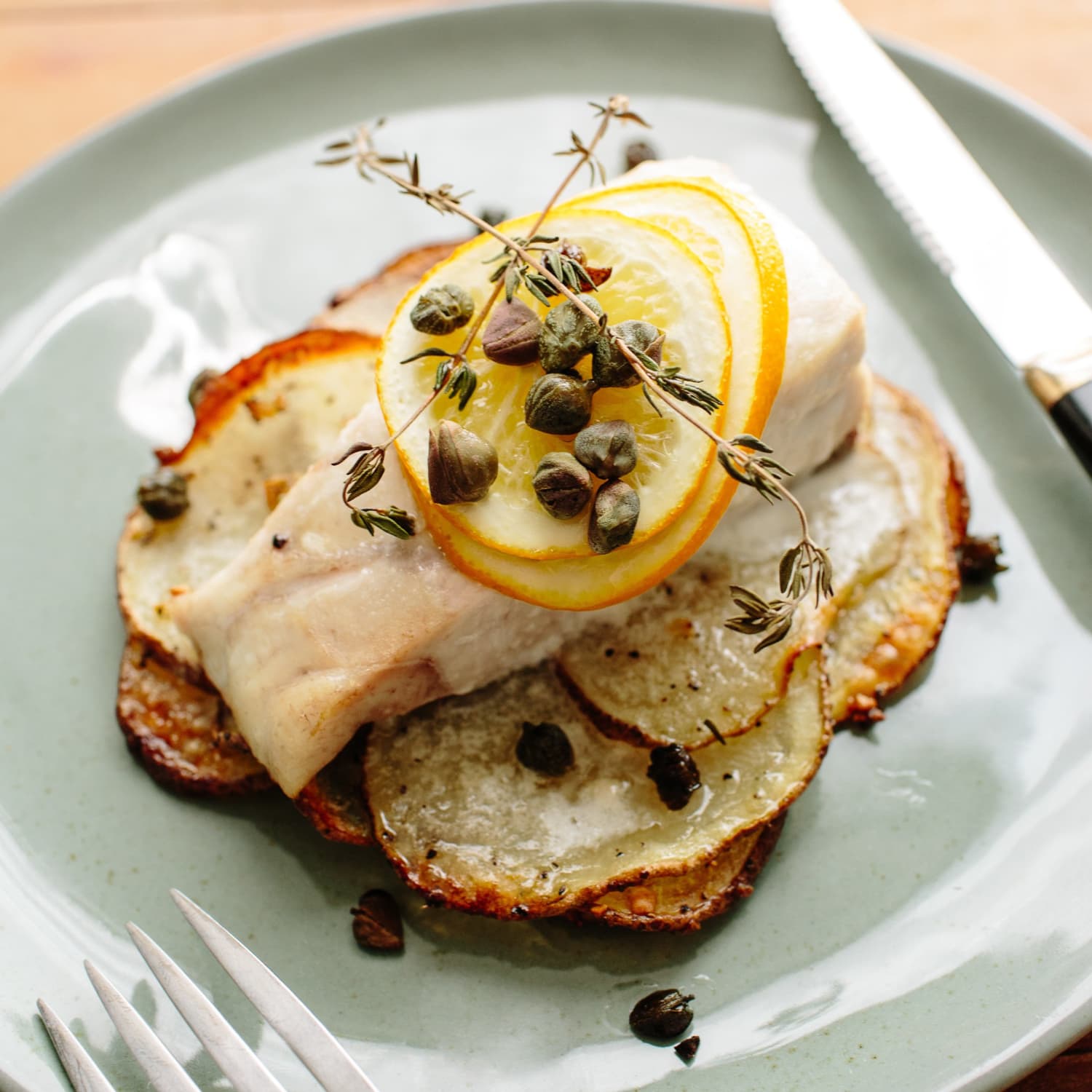 how to cook fish with potato