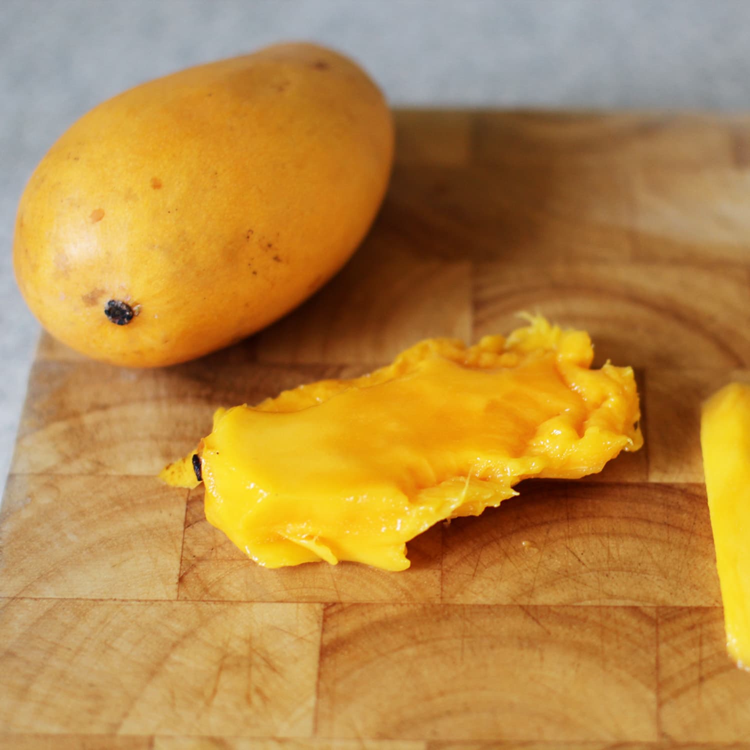 mango seed inside pit