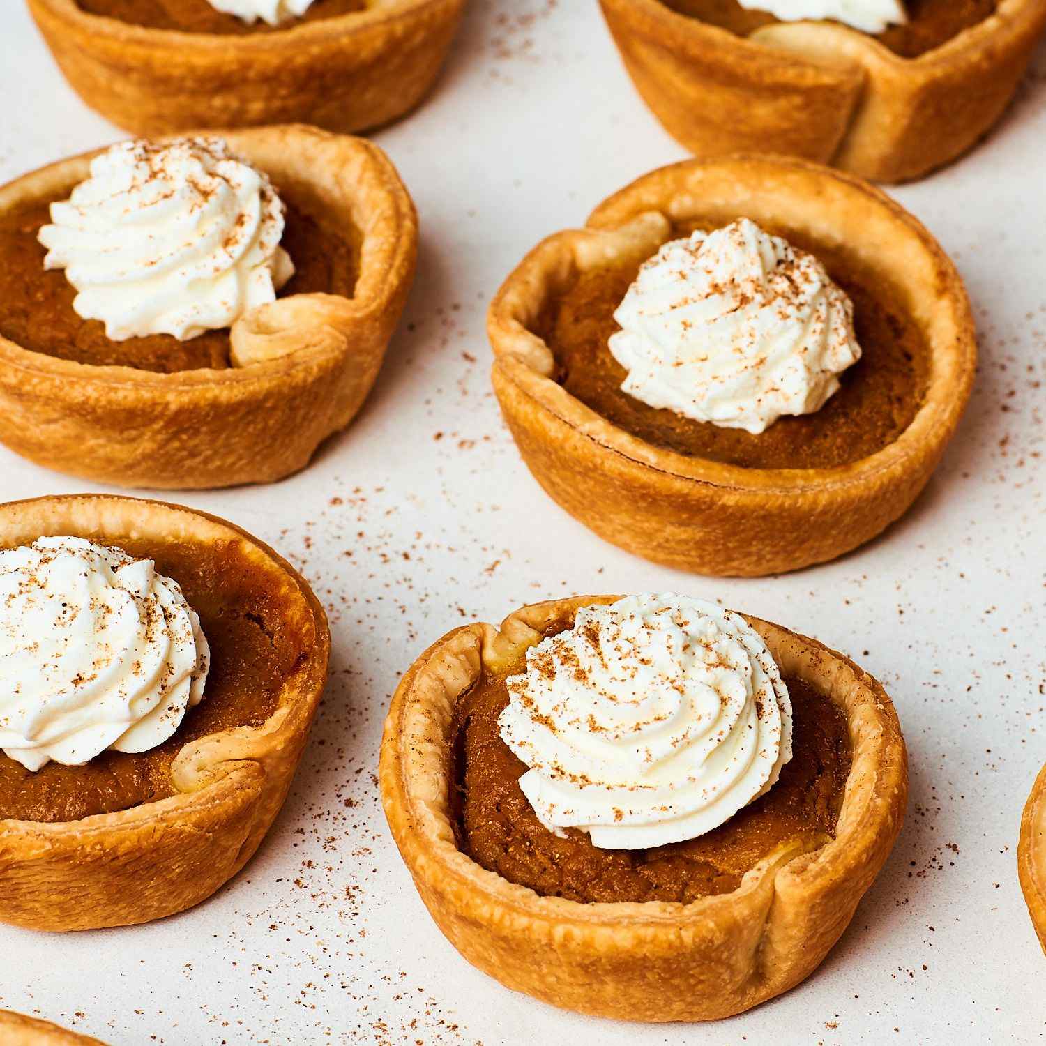 mini pumpkin pies