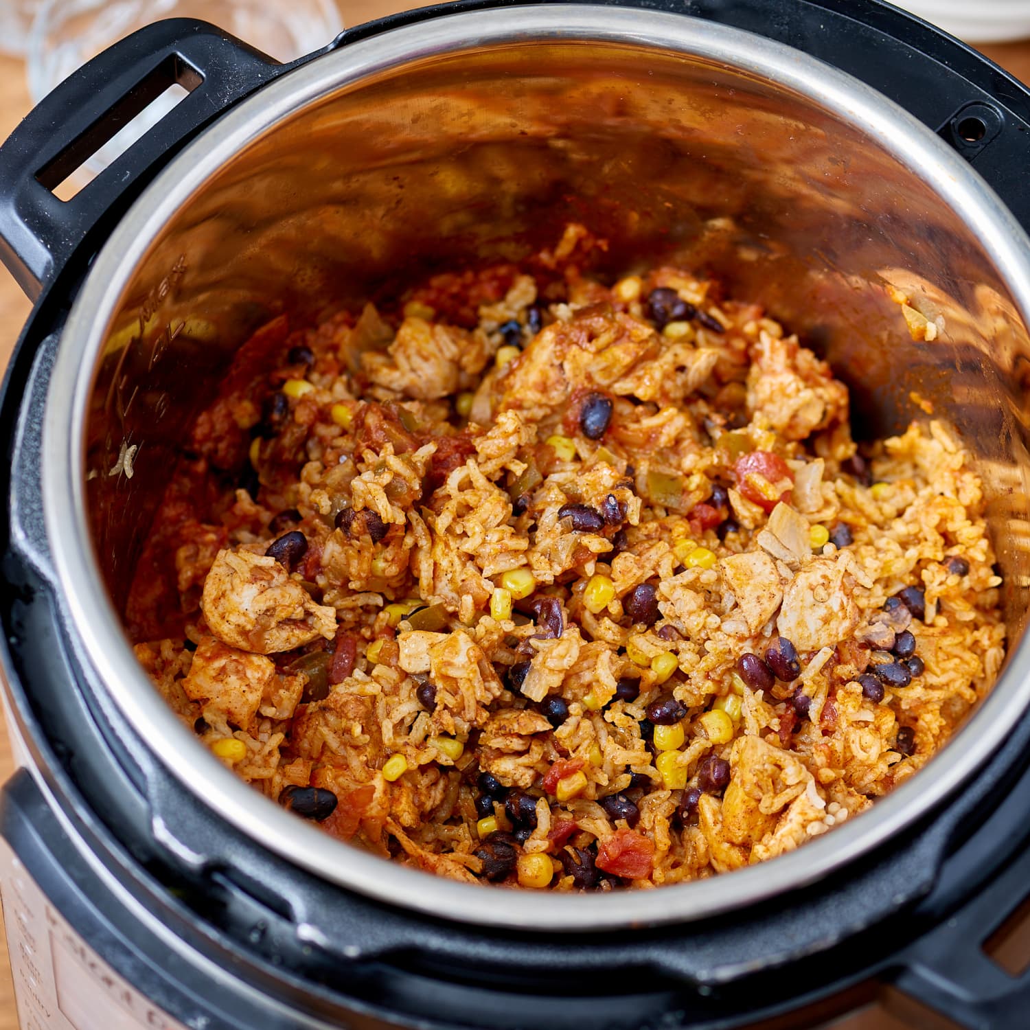 how to cook chicken and rice in a pressure cooker xl