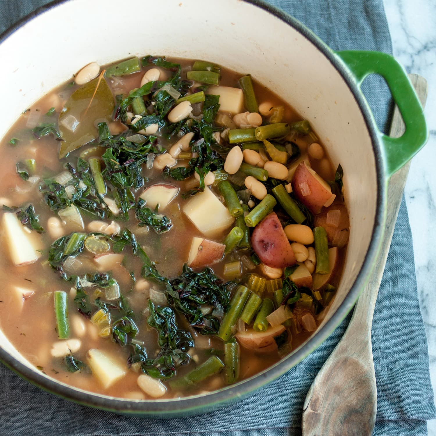 how to cook green beans soup