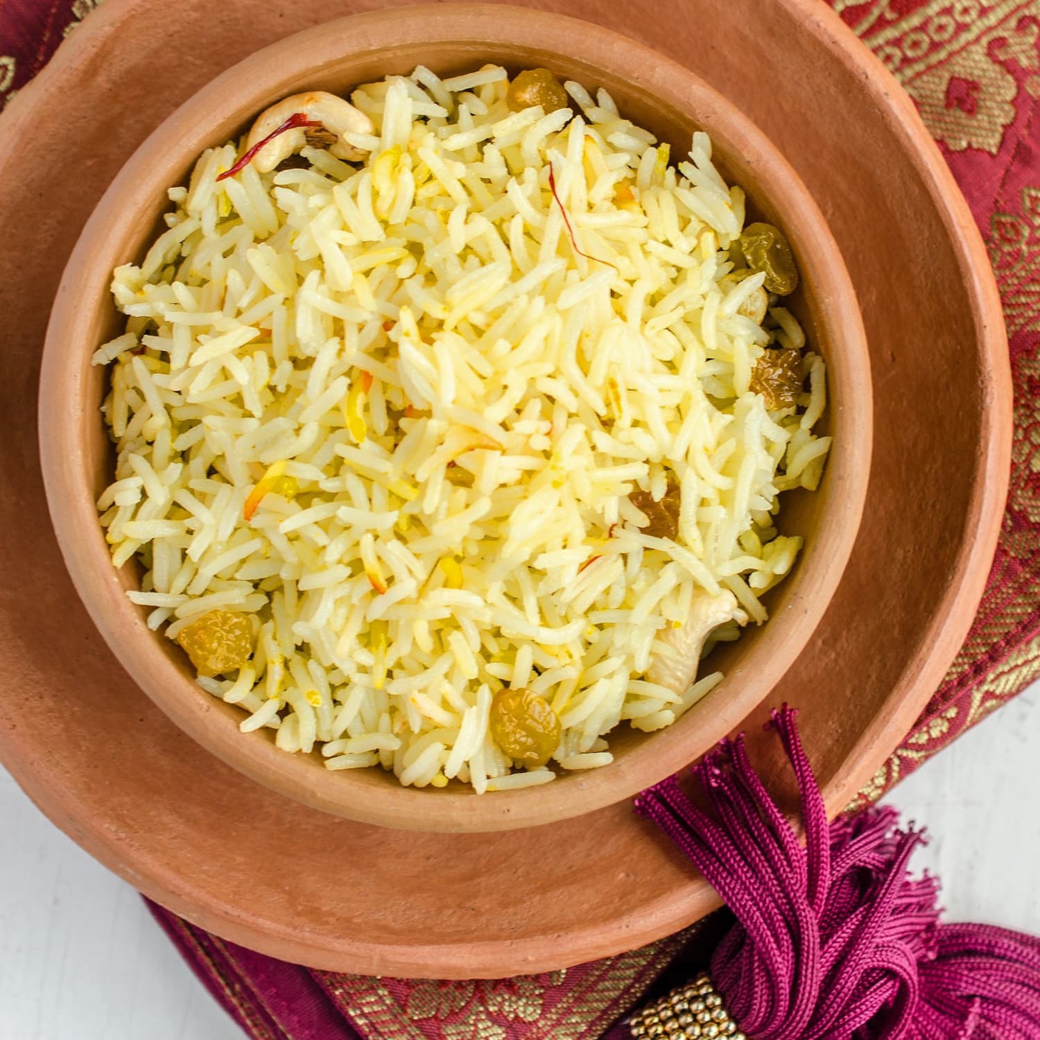 how to cook rice with saffron