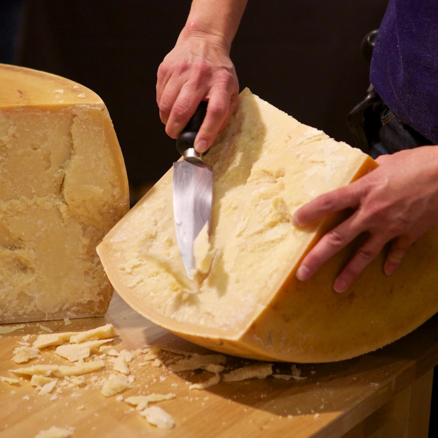 cheese wheel parmesan