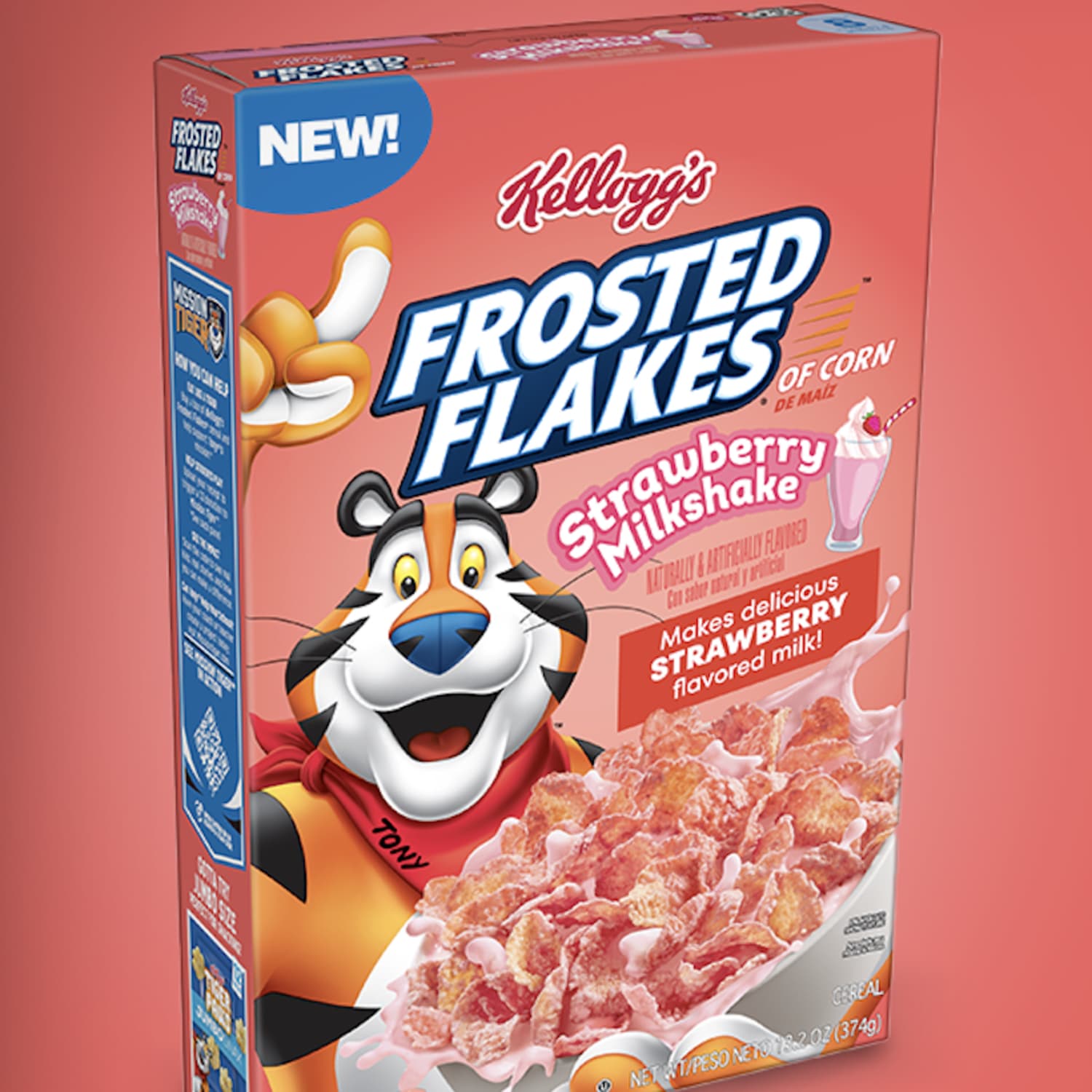 Cereal Flakes Personalized Cereal Boxes Kellogg's Corn Flakes®