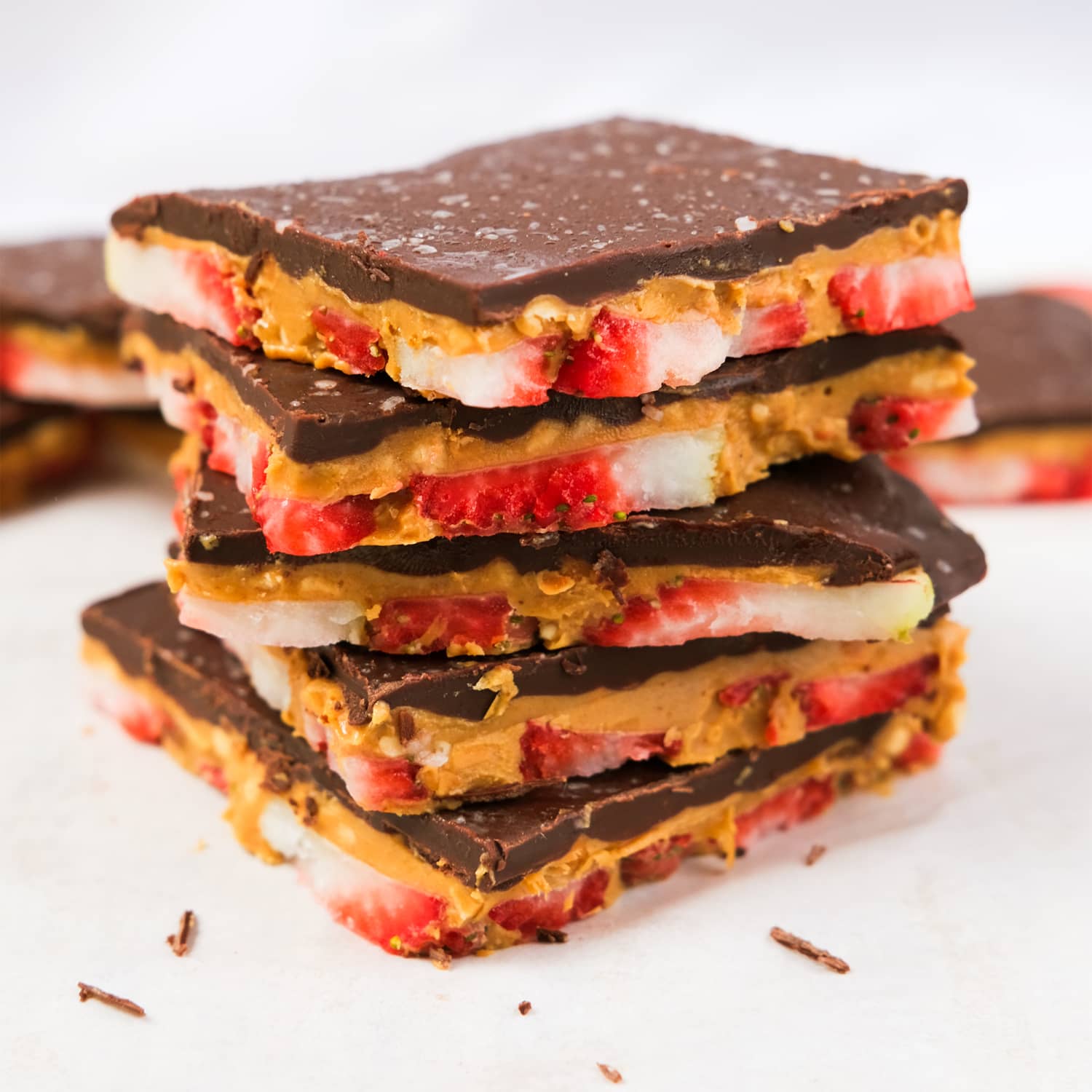 Chocolate strawberry bars store