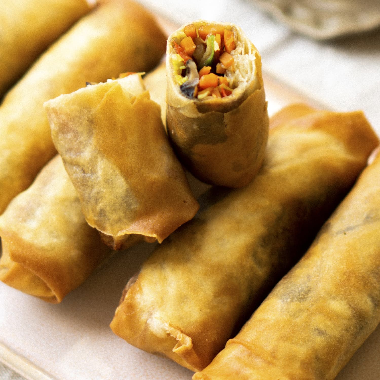 Step-by-Step Guide to Making Crispy and Delicious Veg Spring Rolls at ...