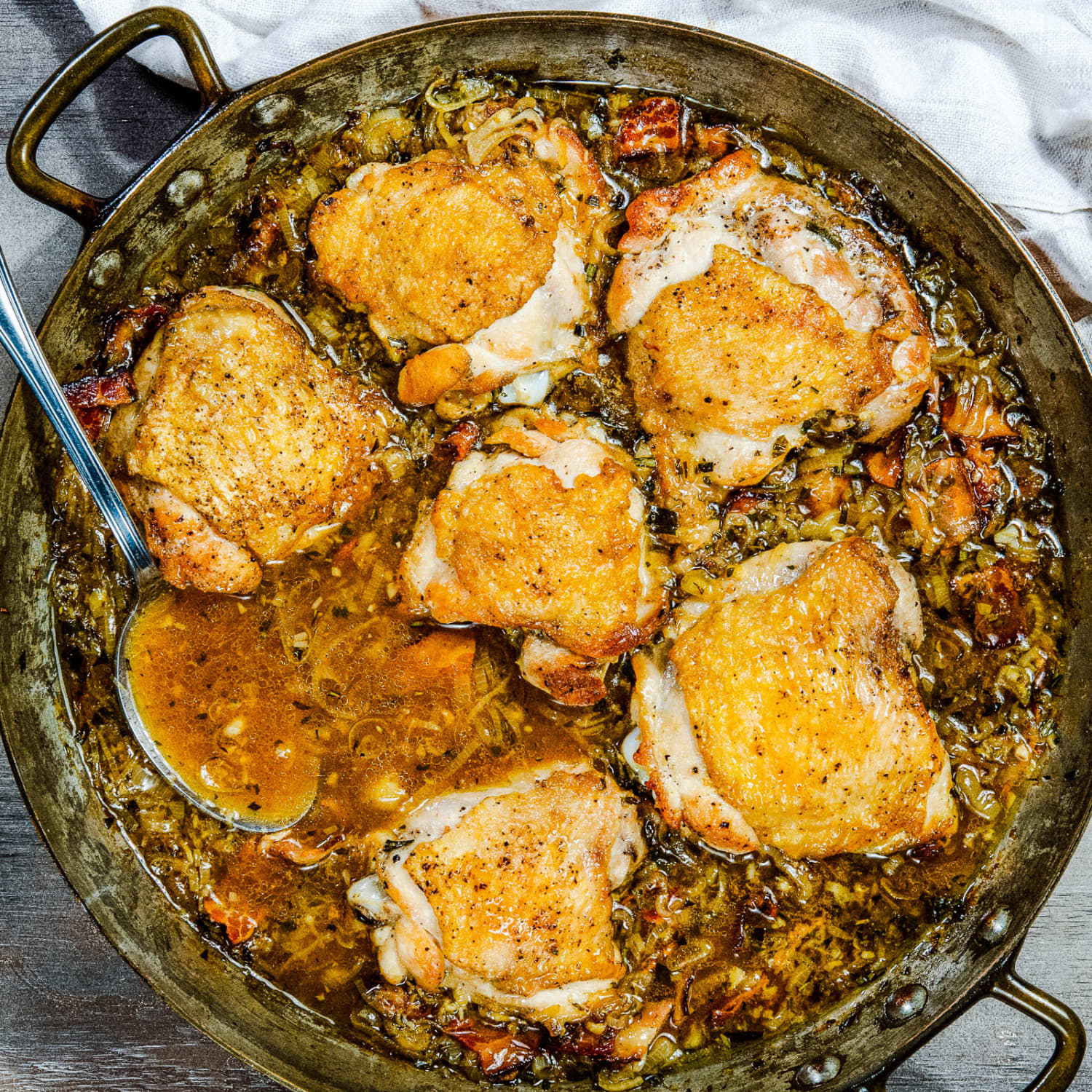 Braised Chicken Braised Chicken With Mustard And Herbs
