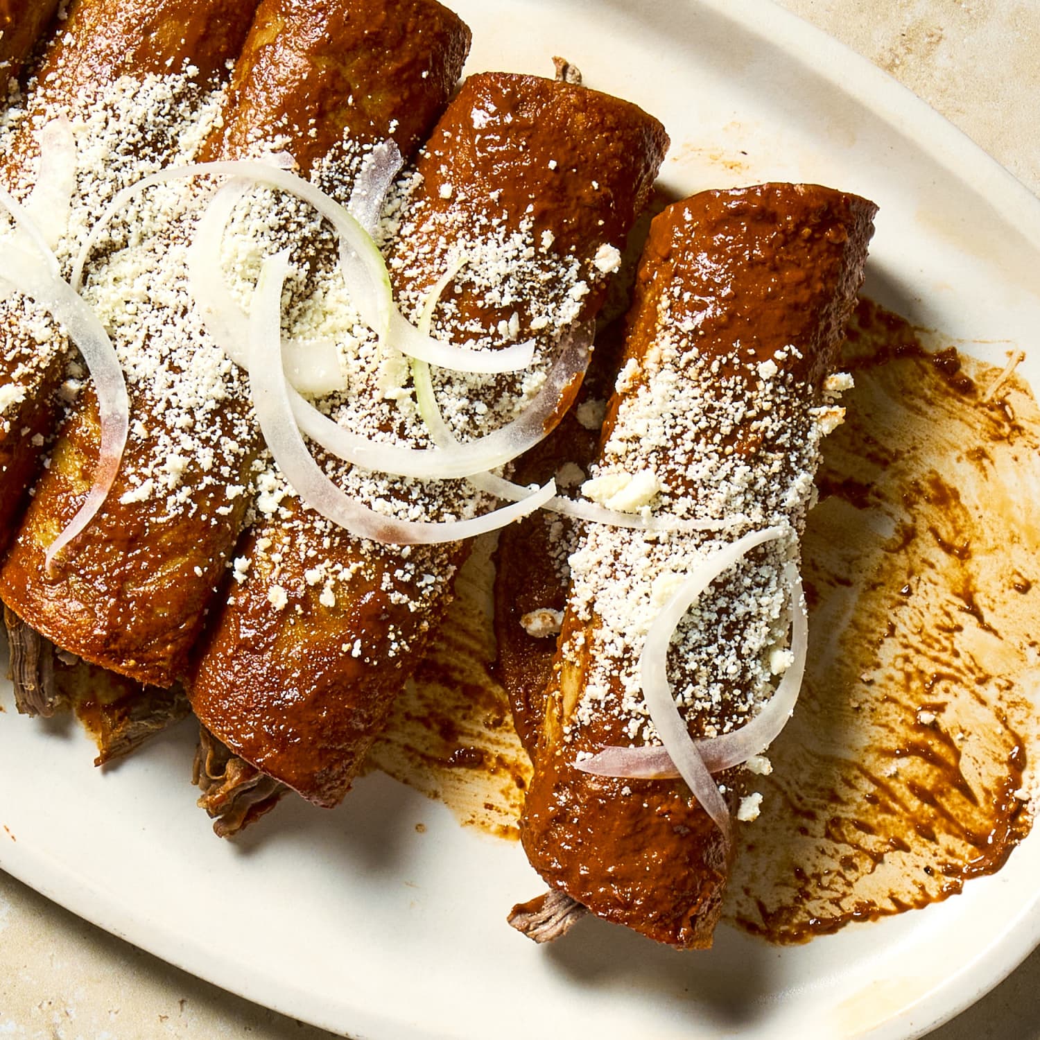Spanish Sauce Enchiladas