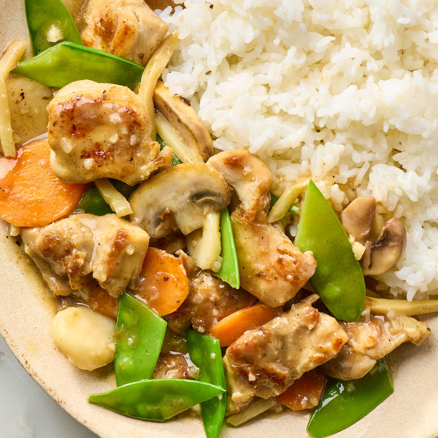 Moo Goo Gai Pan Chicken