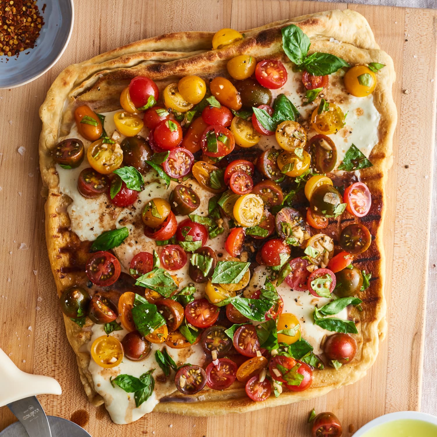 Bruschetta Pizza Recipe Easy Grilled Chicken Bruschetta Pizza