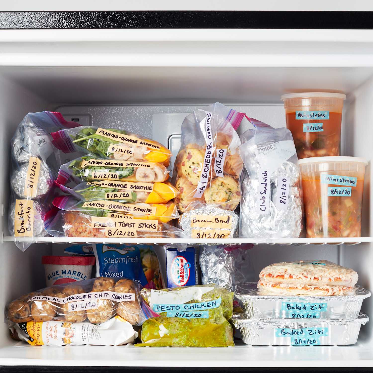 Organized Freezer Drawer