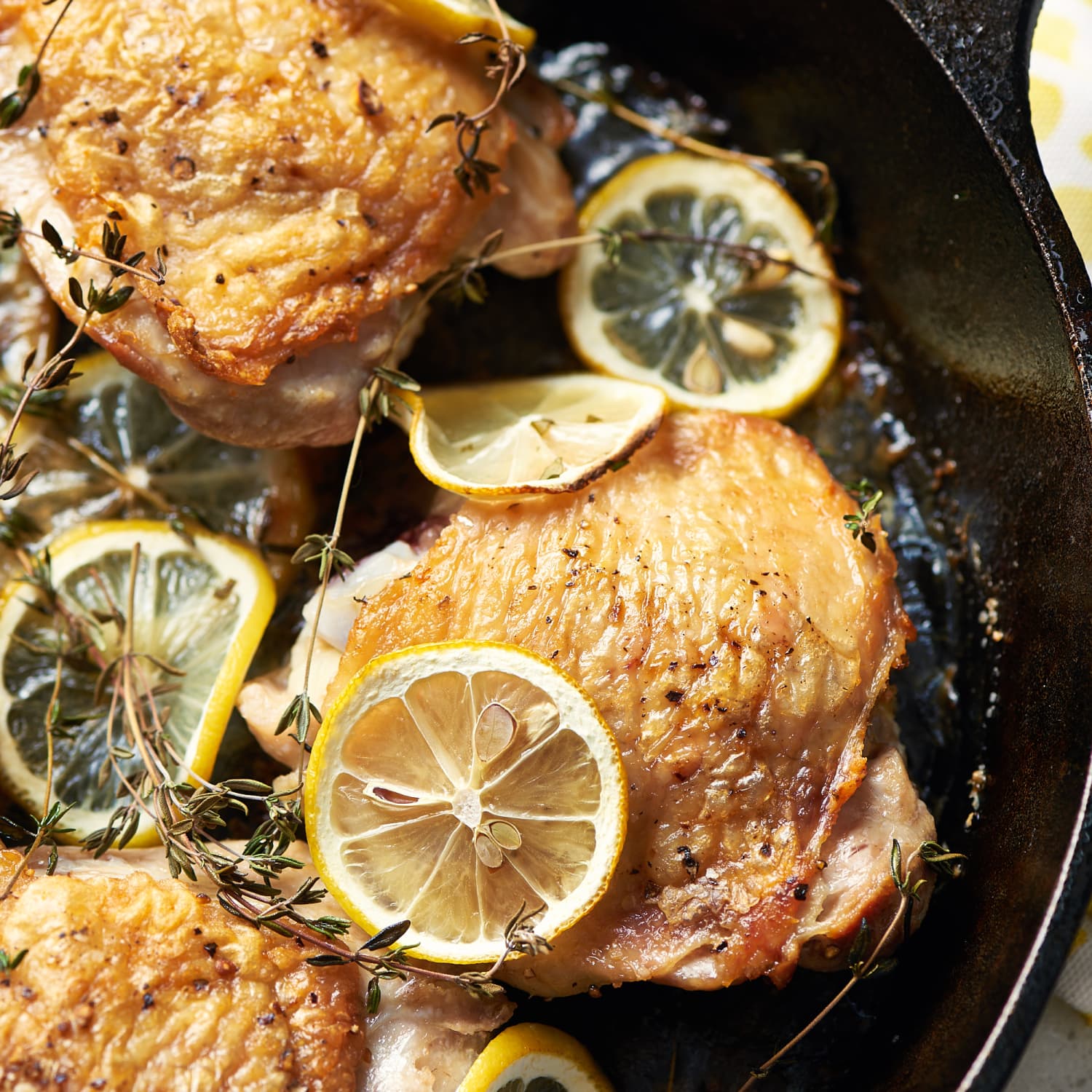 Lemon Thyme Chicken Thighs