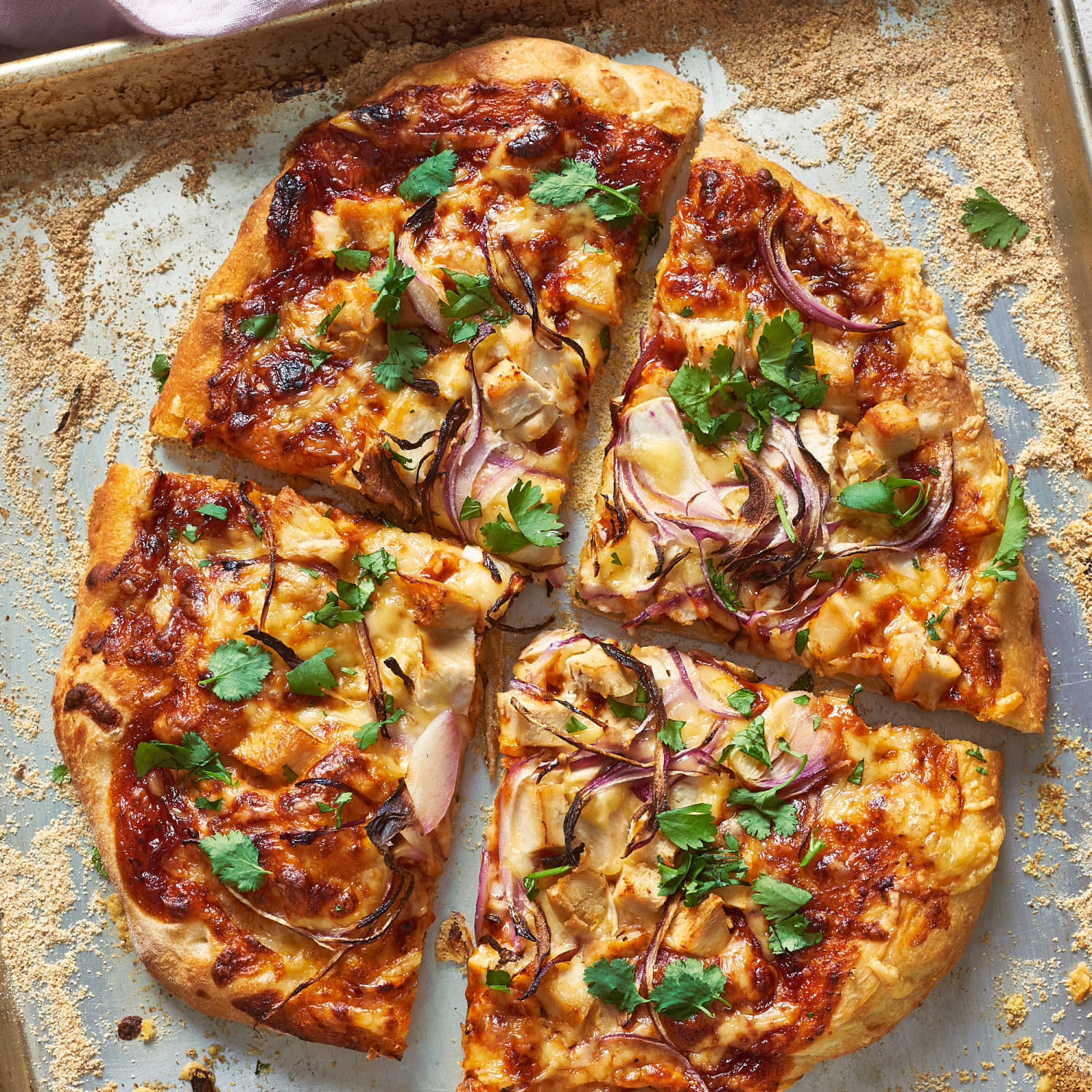 Easy Barbecue Chicken Pizza