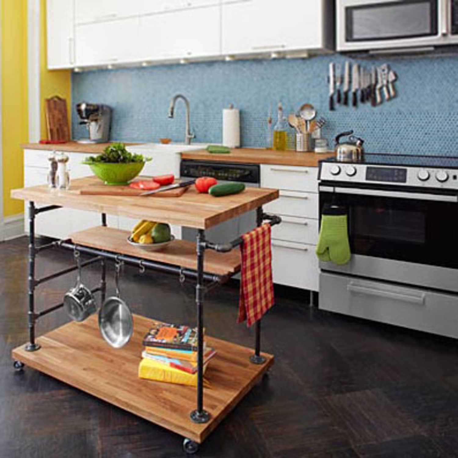 Iron Pipe Kitchen Island – Things In The Kitchen