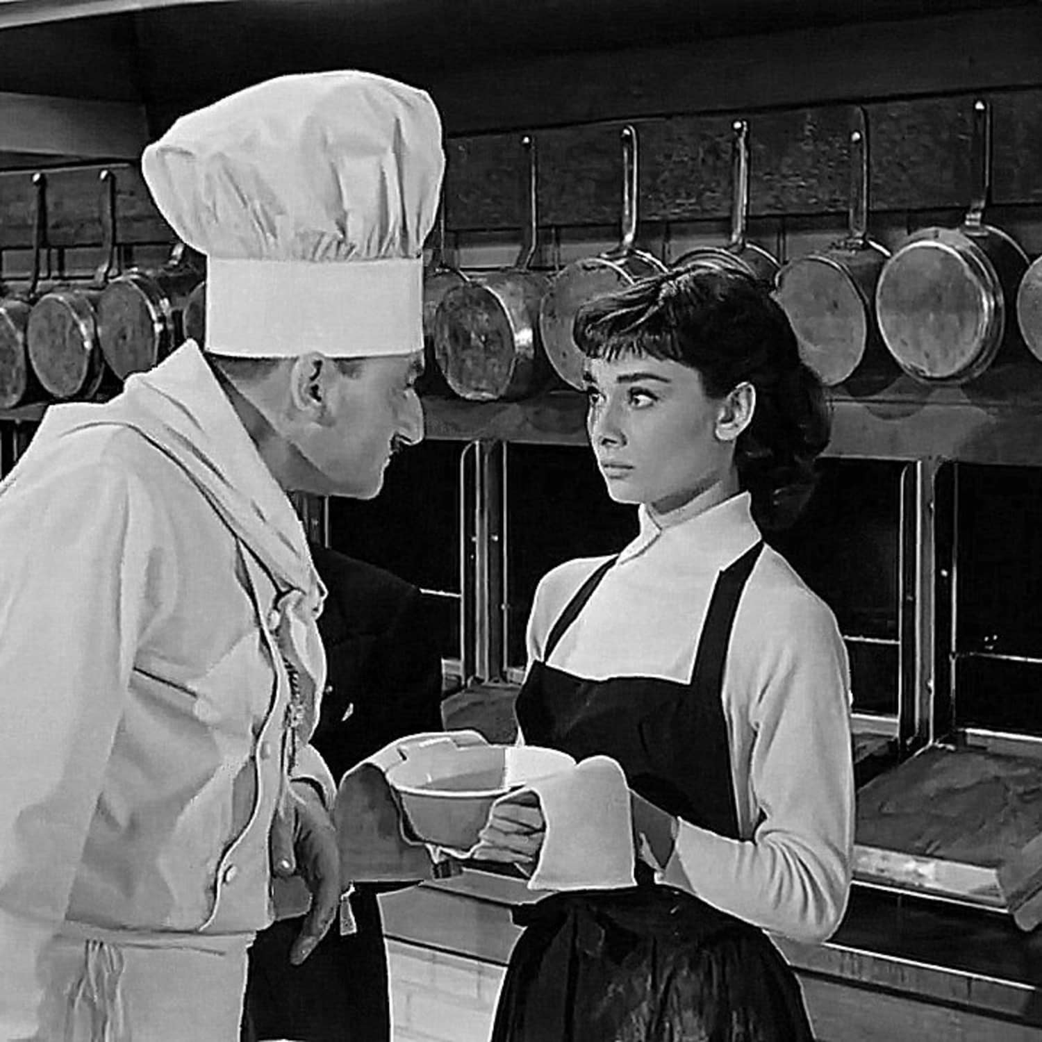 Audrey Hepburn Baking