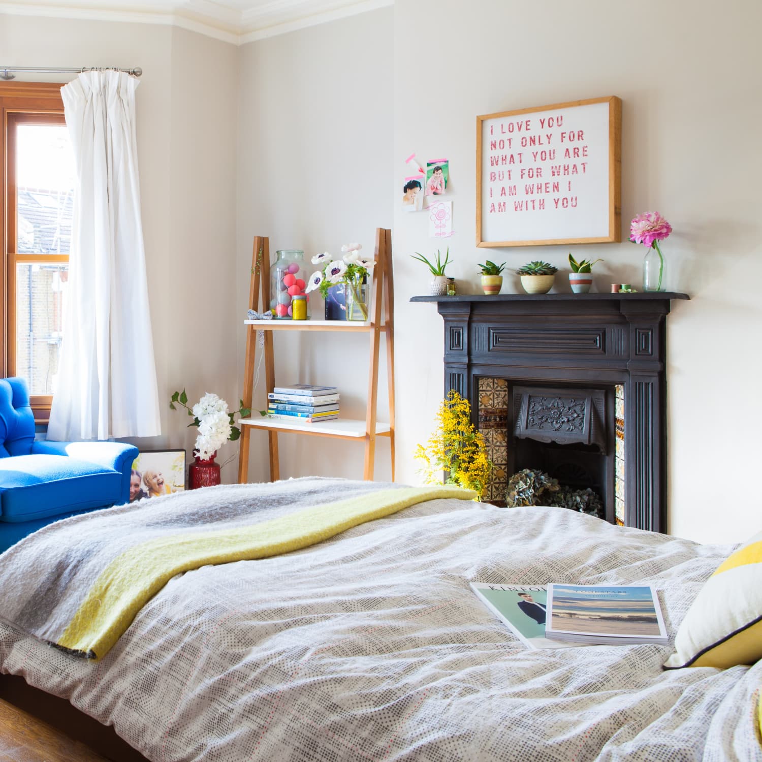 spring clean bedroom