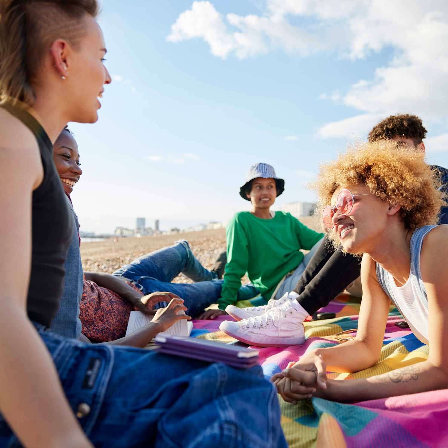 caption about summer beach