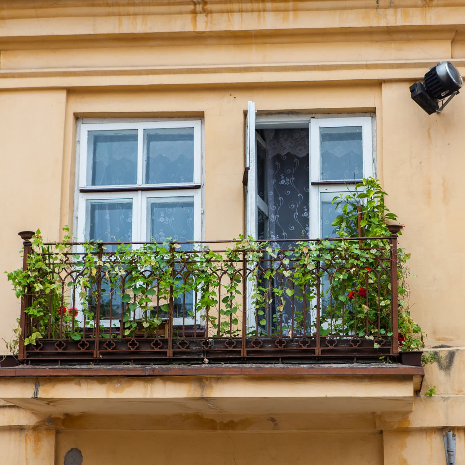 architecture balcony