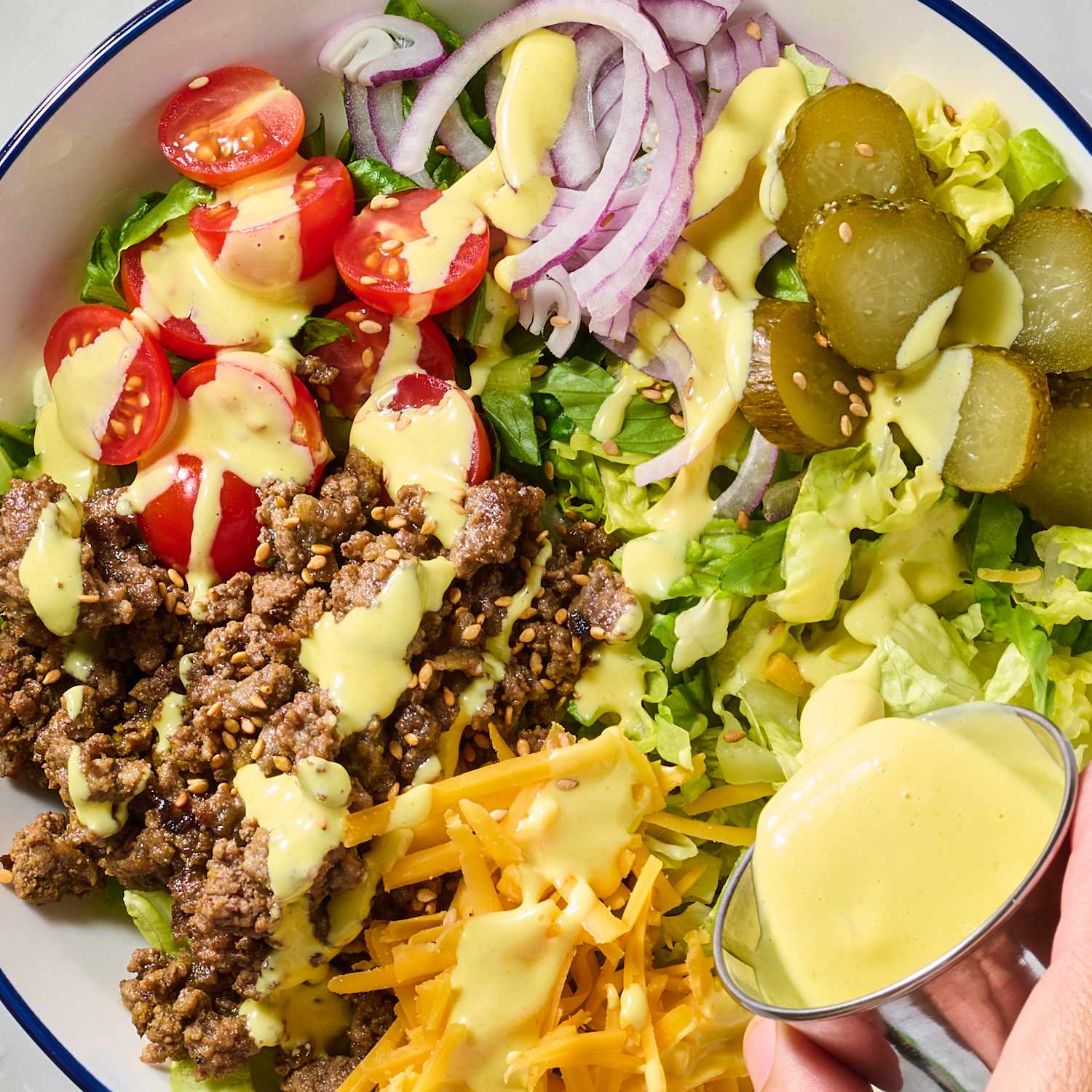 burger salad