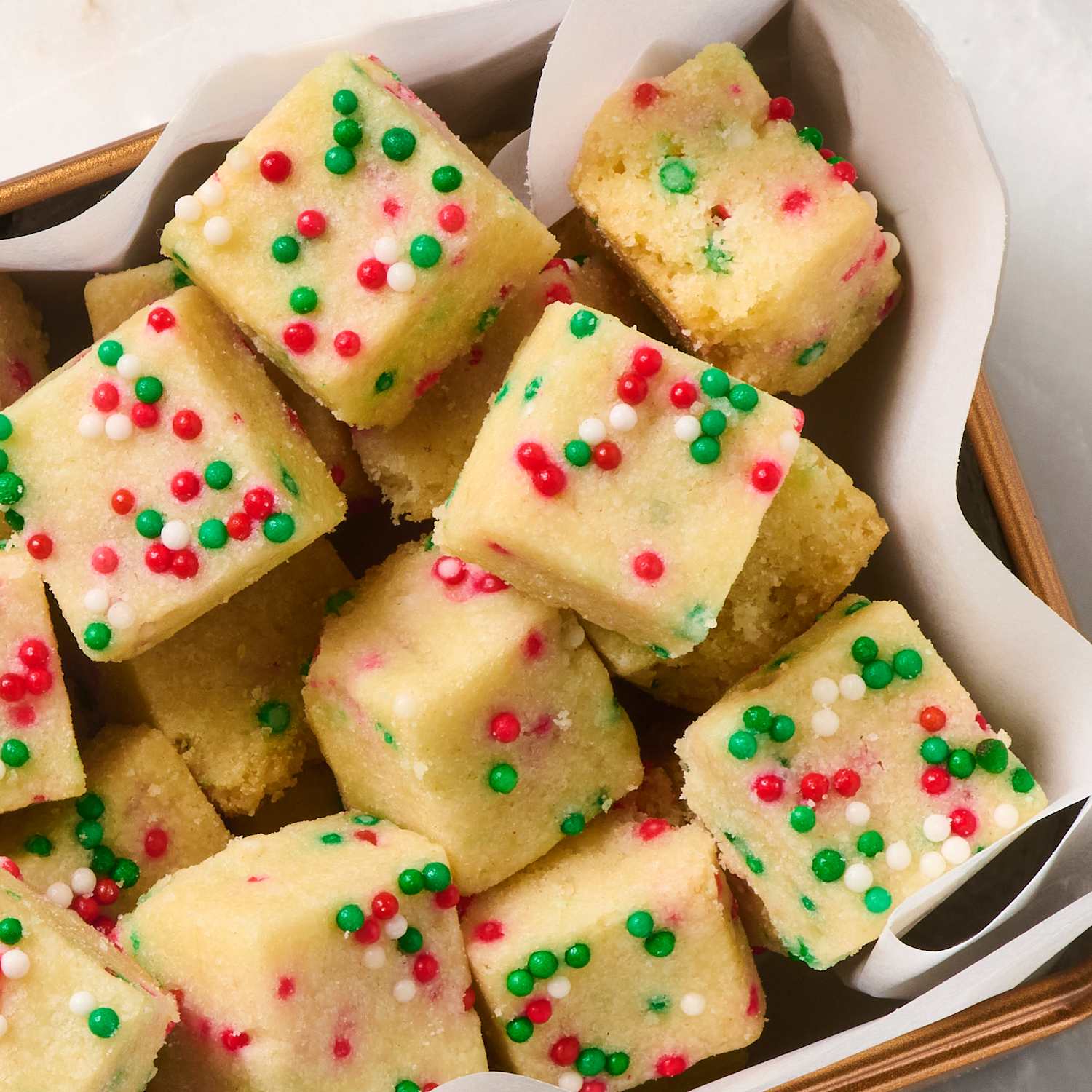 christmas shortbread bites