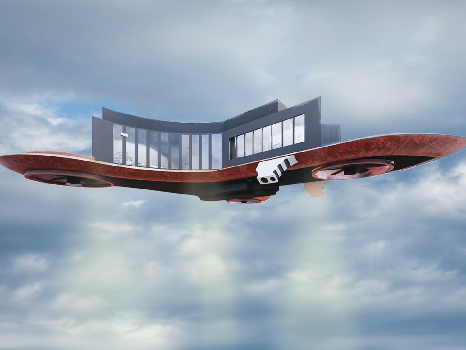 future floating house