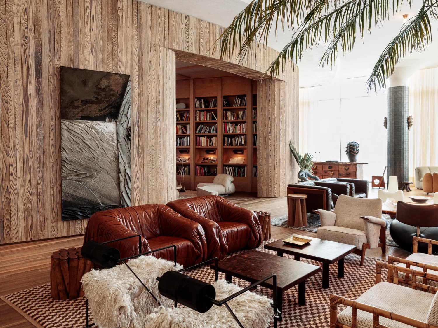 brown interior trend