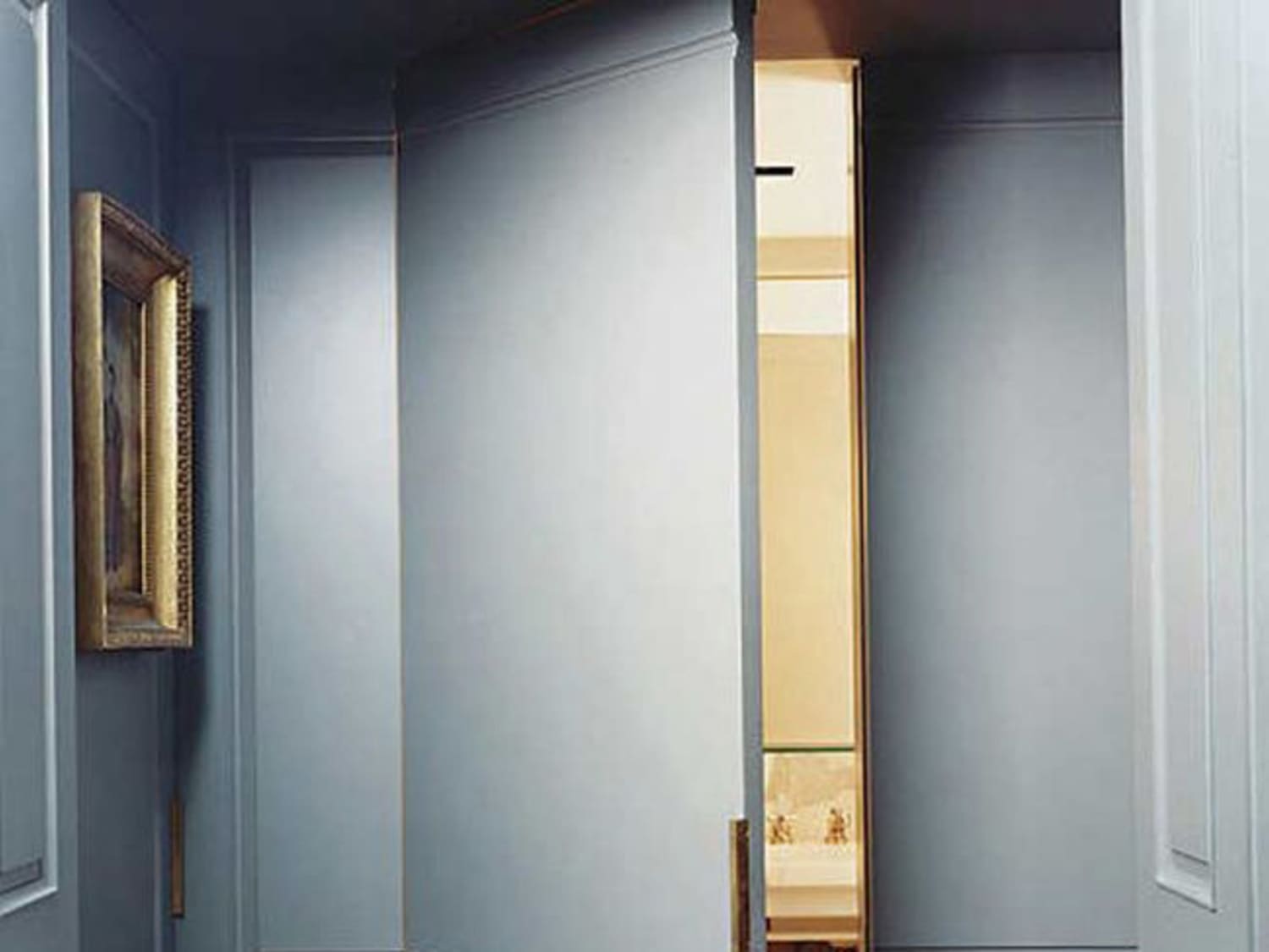 hidden doors in walls