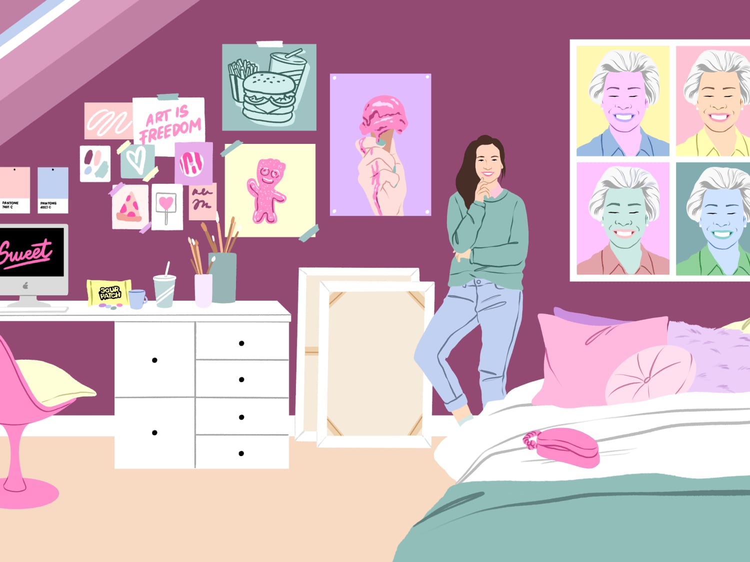 babysitters club coloring sheet