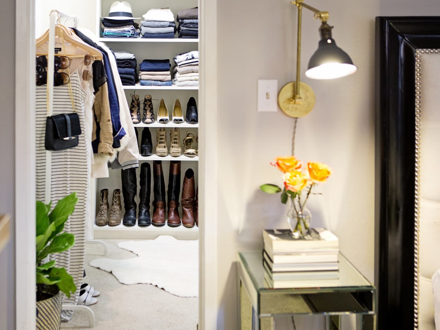 when did walk in closets become popular