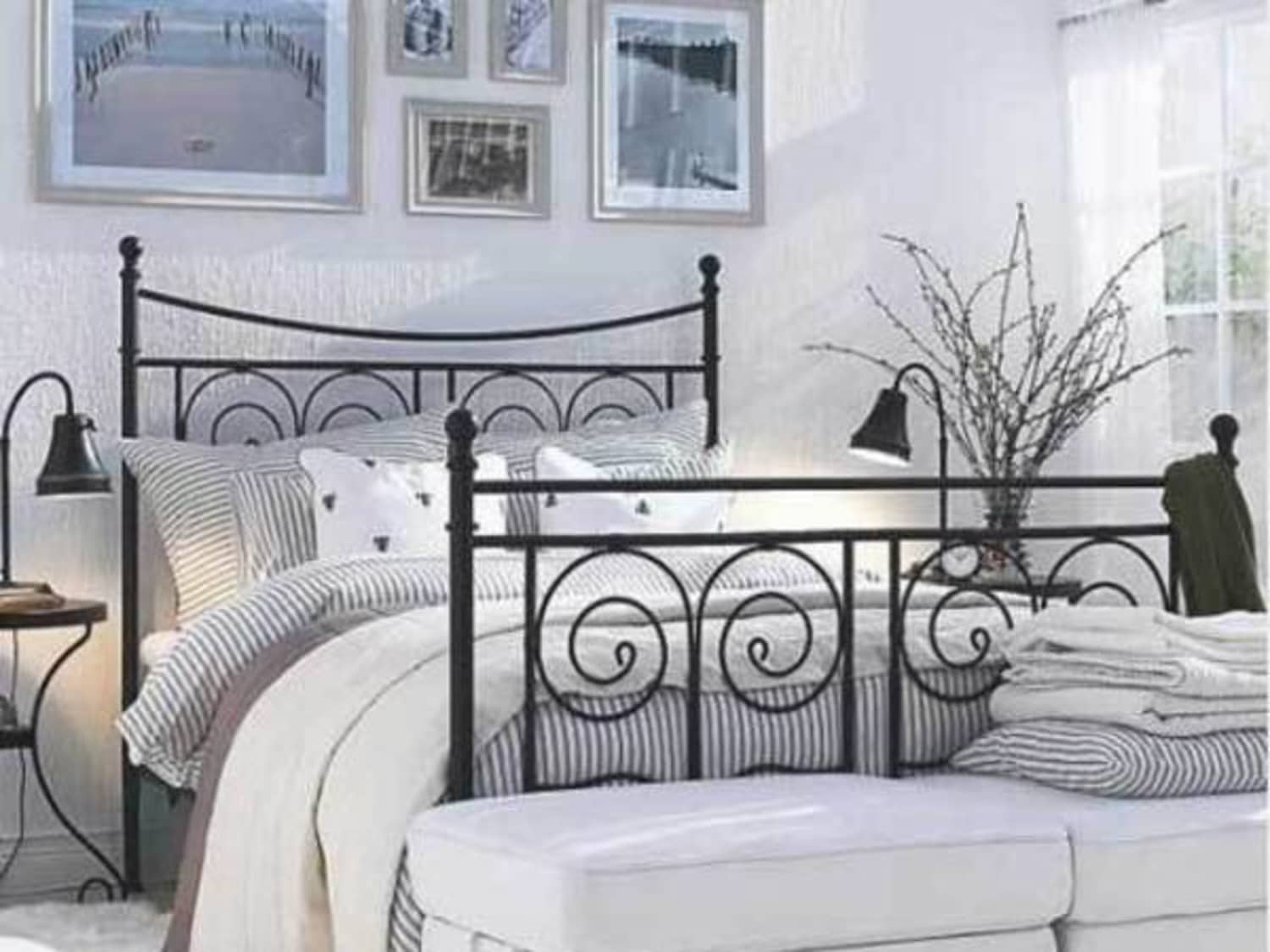 A Fence Made from IKEA Beds Apartment Therapy