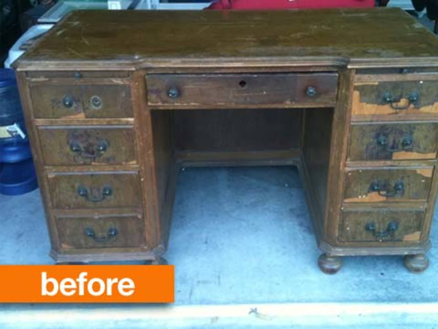Restoring a Solid Wood Desk Apartment Therapy