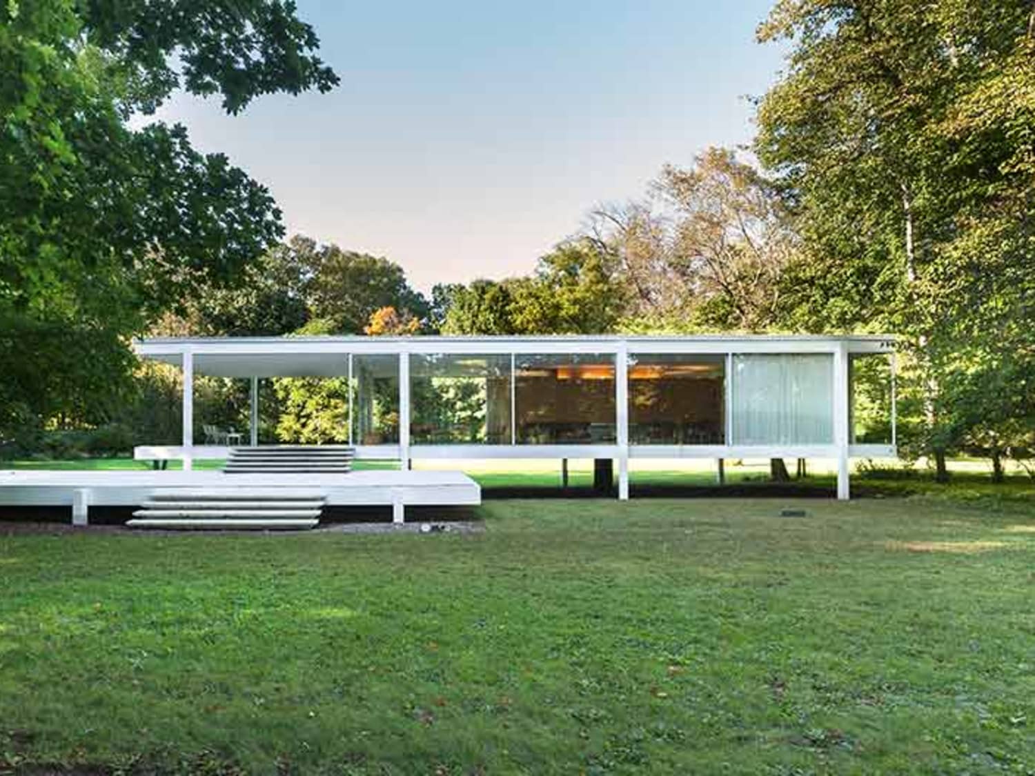 Farnsworth House Perspective Farnsworth House | Vray For Sketchup