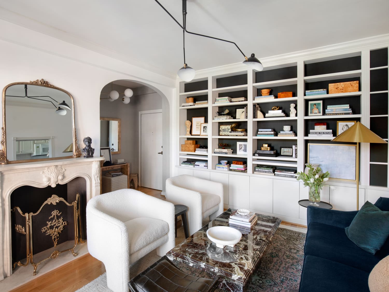 broken column coffee table