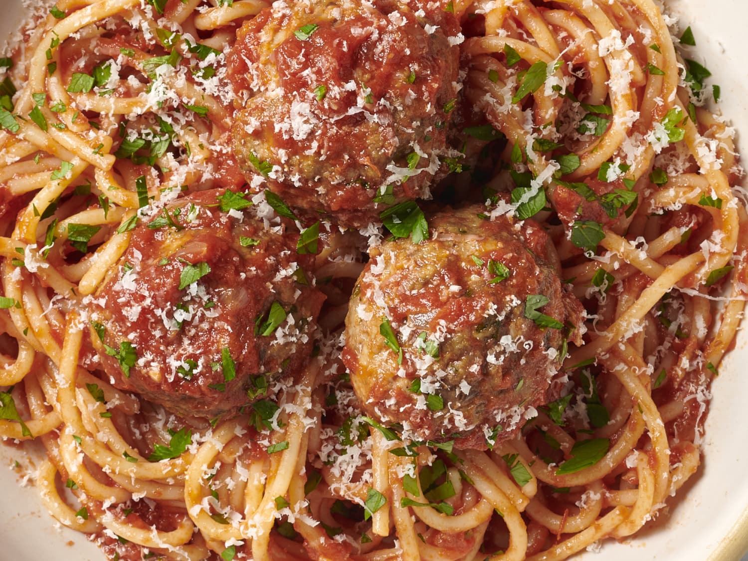 how to prepare meatballs and spaghetti