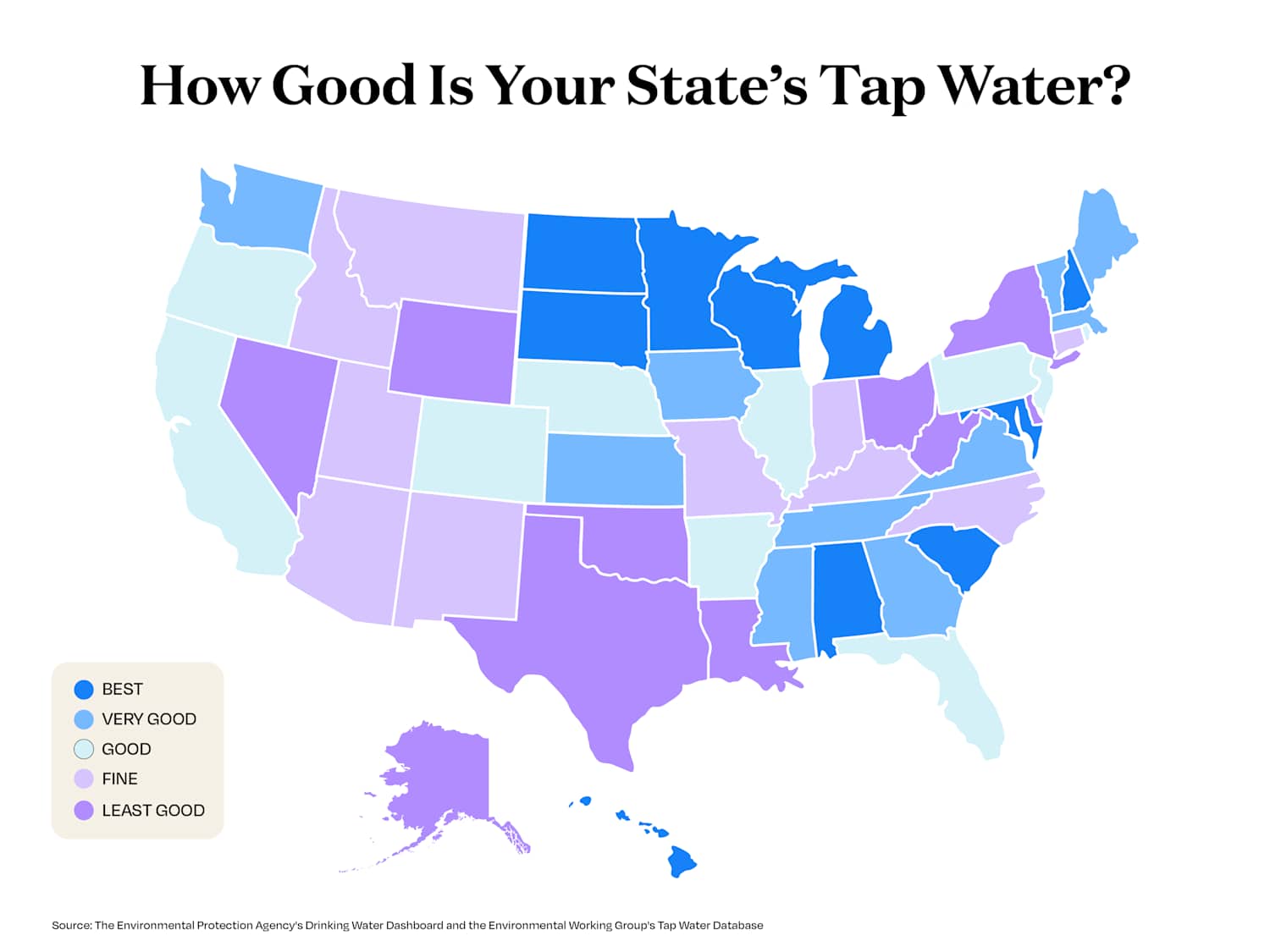 tap water quality by zip code