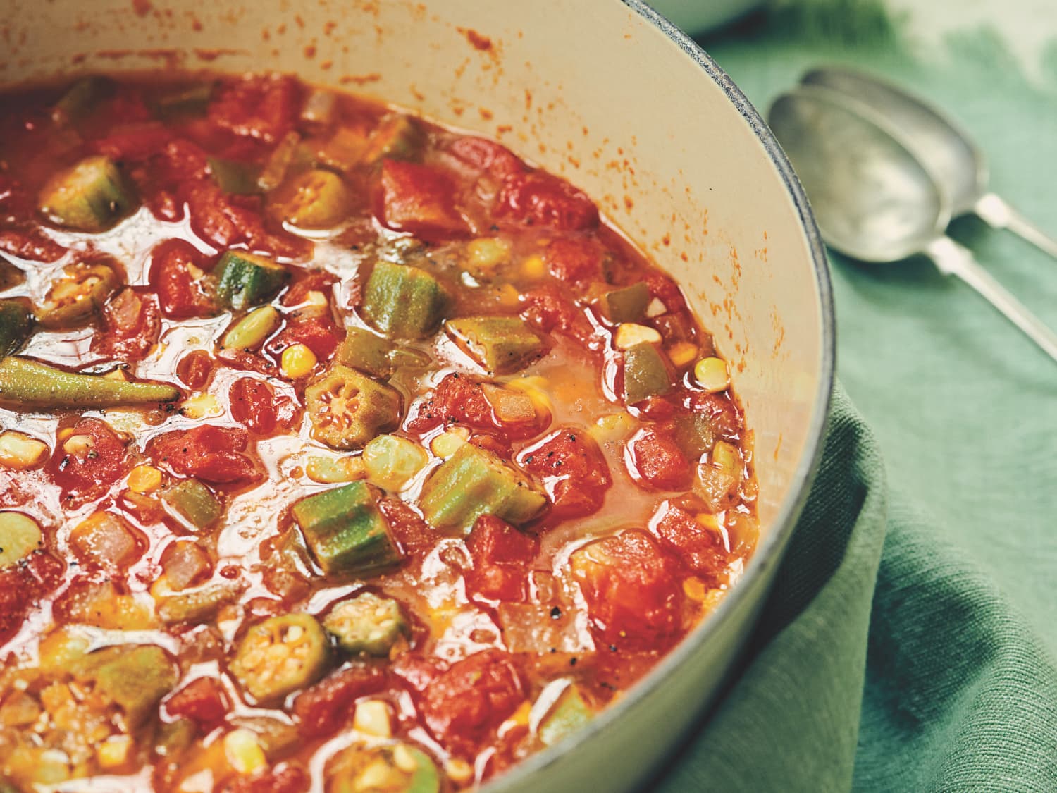 how to cook okra in stew