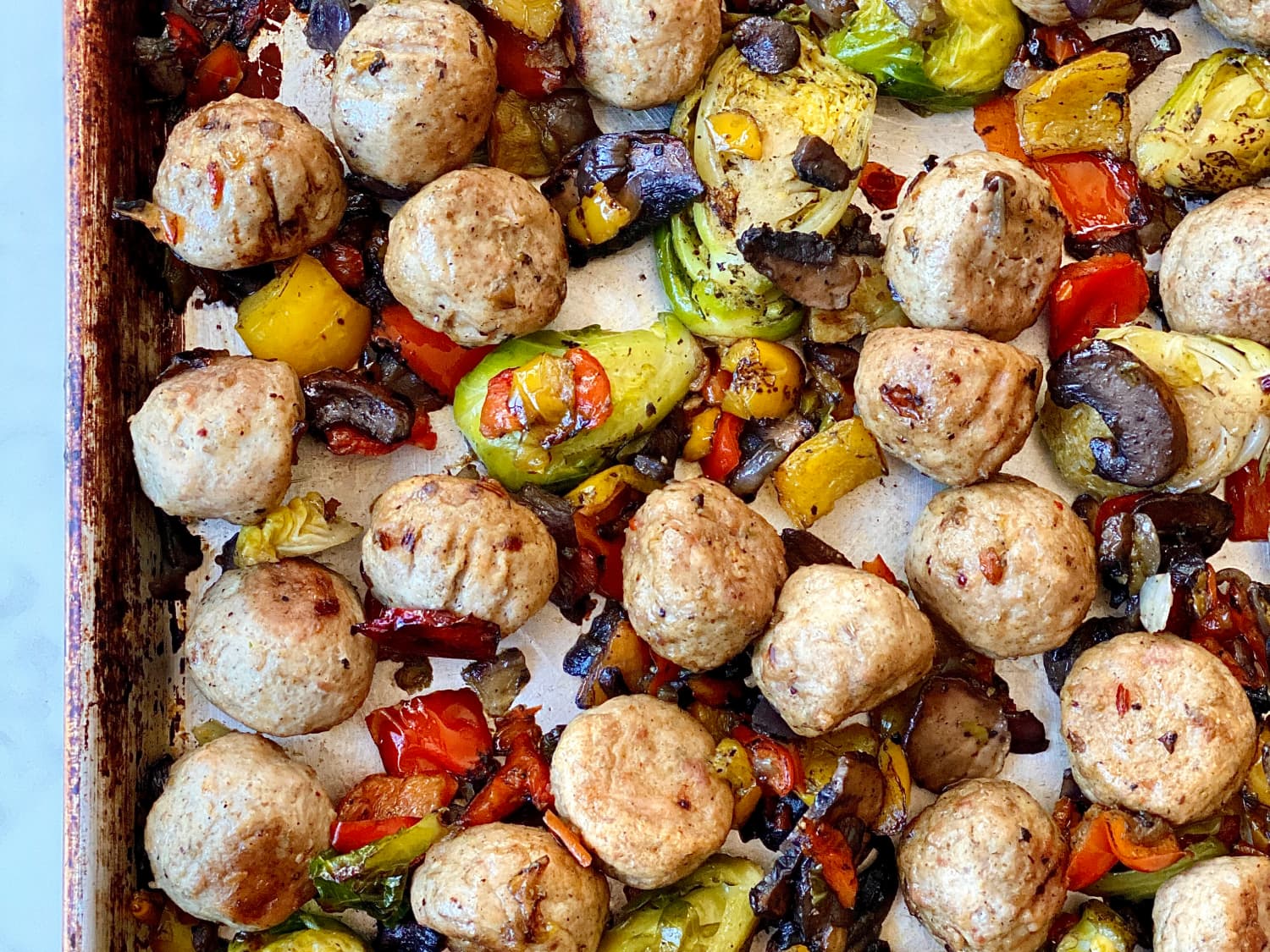 how to cook meatballs with vegetables