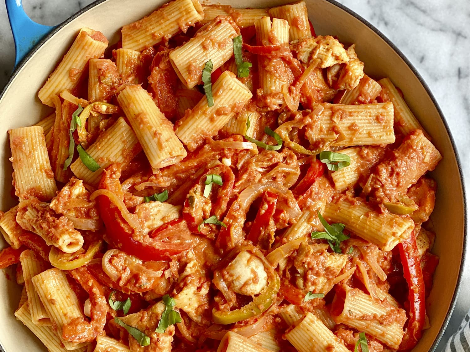 spicy rigatoni