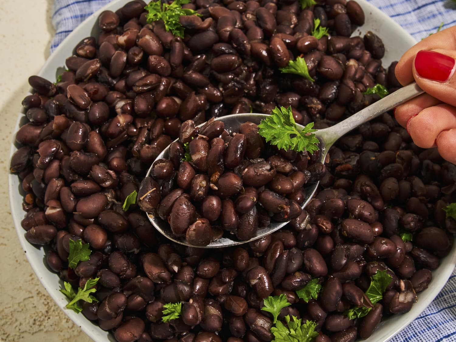 how to cook black beans instant pot