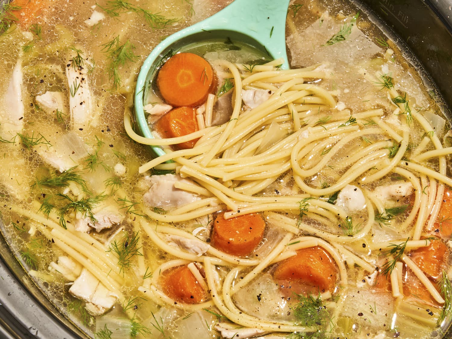 how to cook chicken soup in a slow cooker