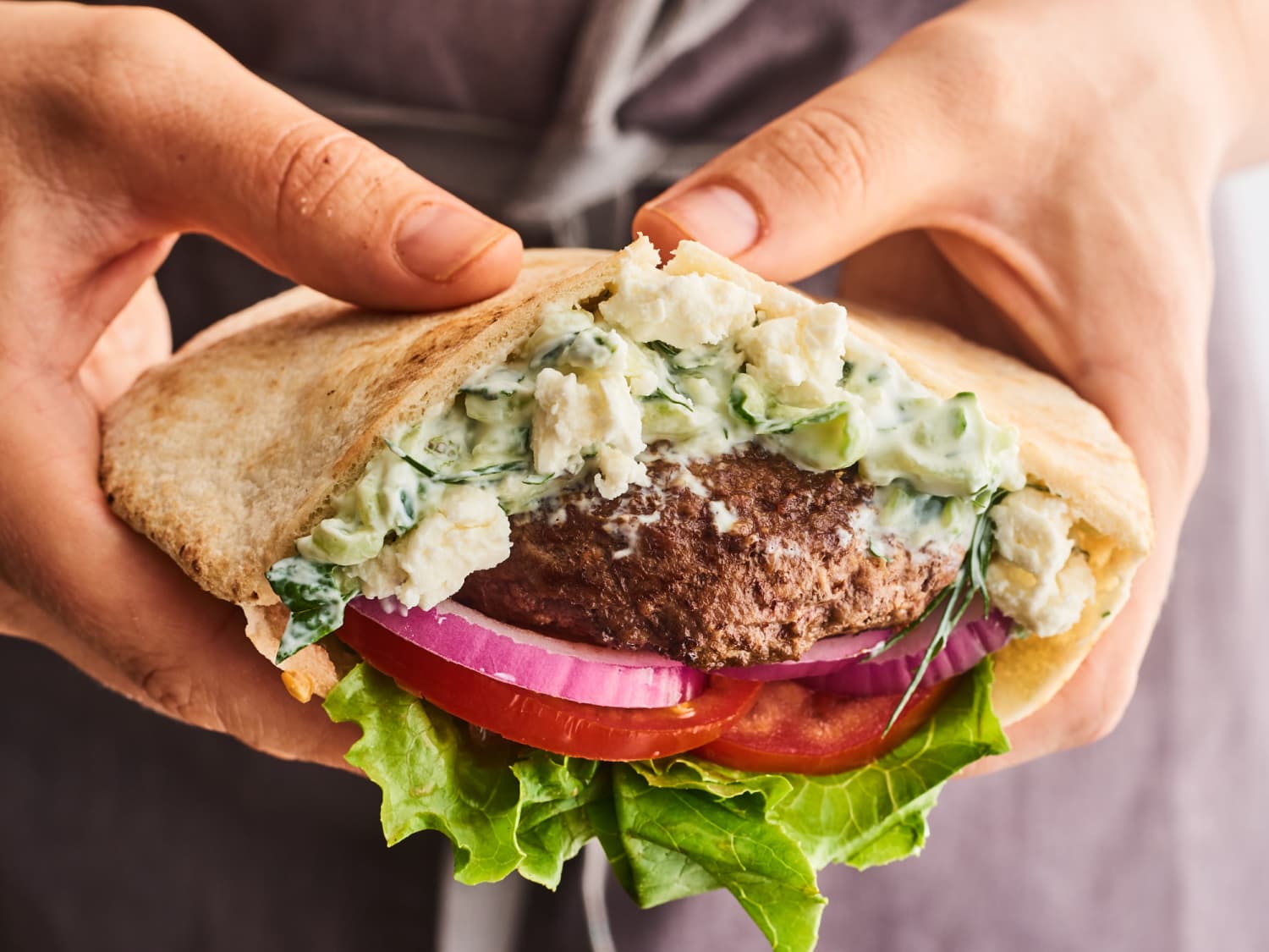 how to cook ground lamb burgers