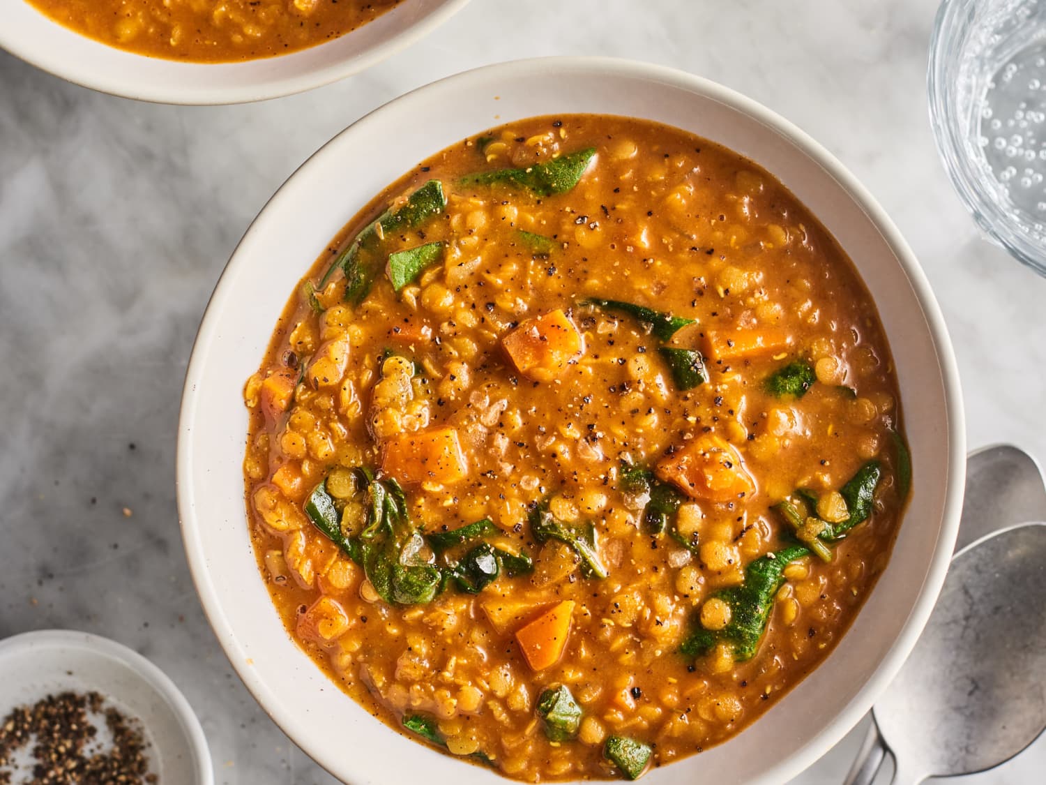 how to make lentil cream soup