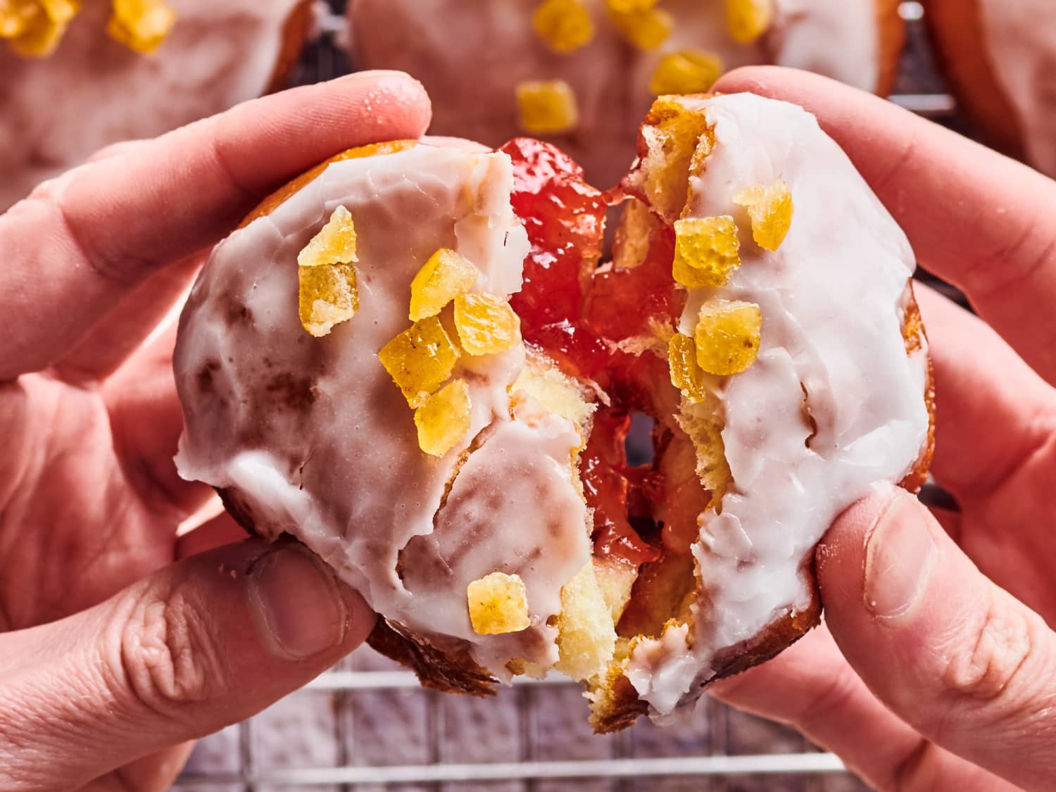 how to make jam doughnuts