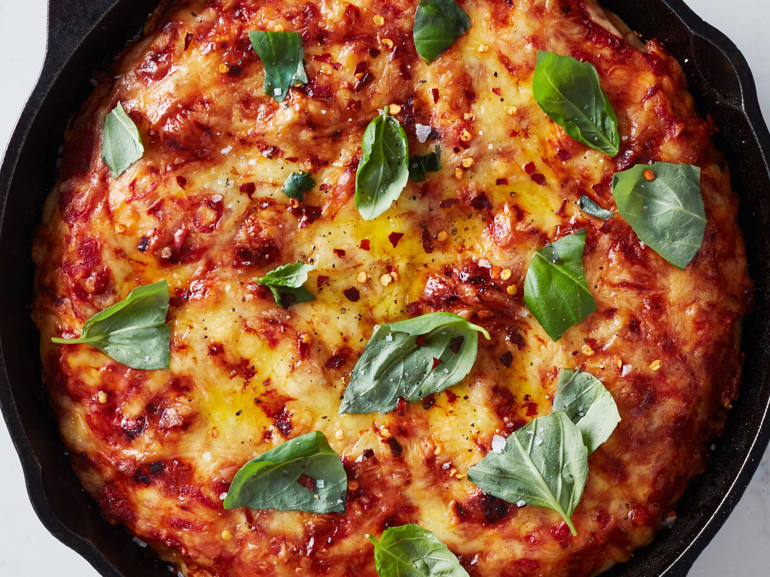 how to cook pizza in the pan