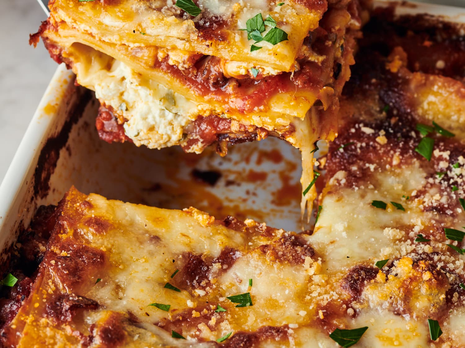 how to cook lasagna noodles in hot water