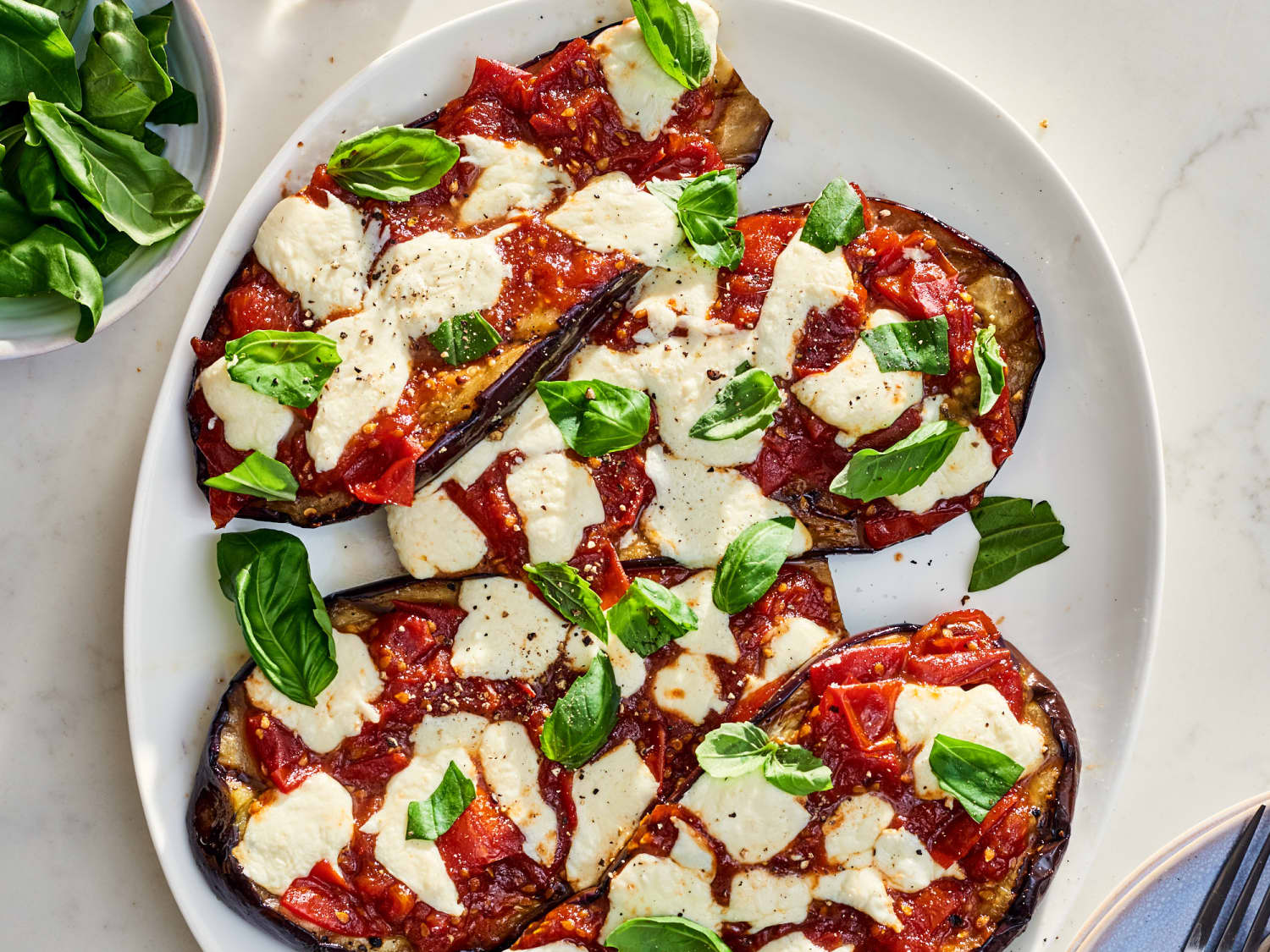 how to cook grilled eggplant parmesan