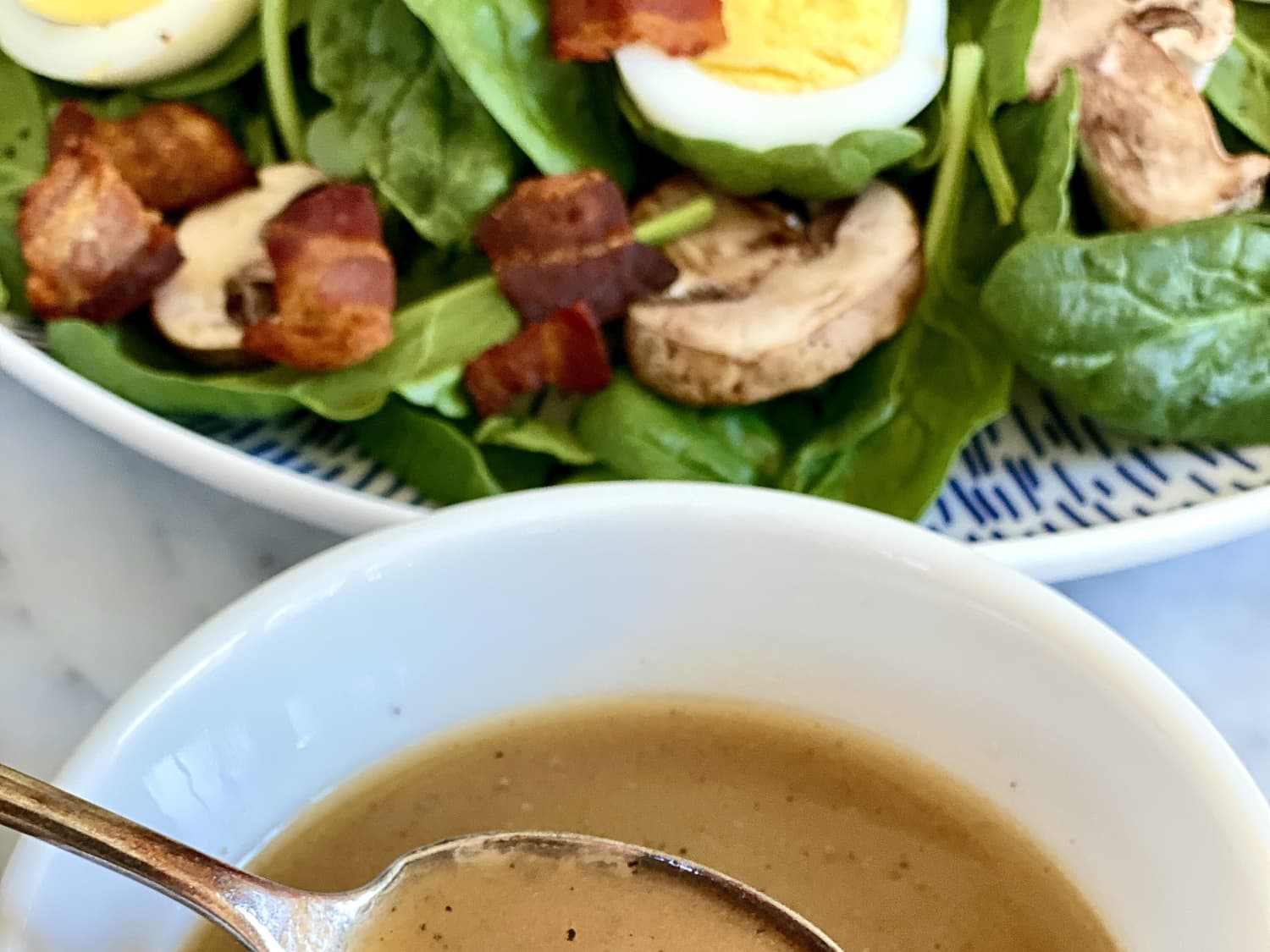 how to make bacon vinaigrette
