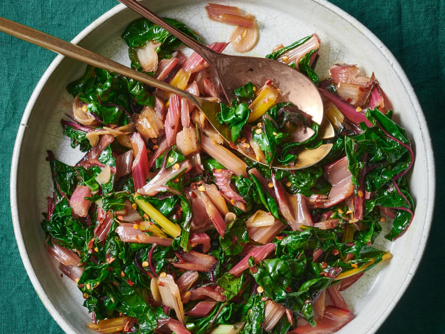 how to cook kale and swiss chard together