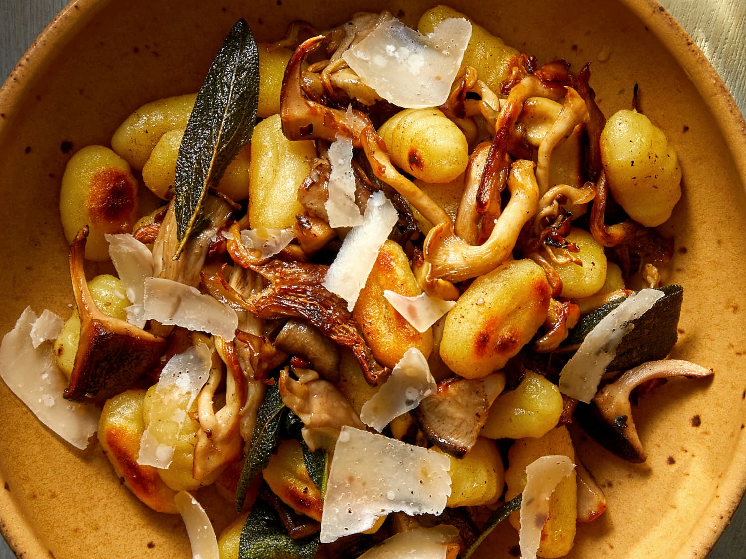 how to make mushroom gnocchi