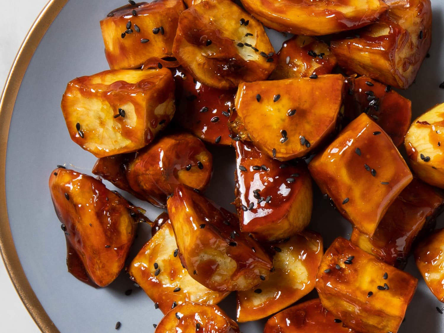 how to make sweet potato korean